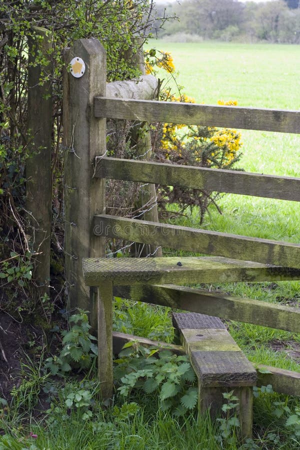 Stile stock image. Image of field, ramble, climb, assist - 176525