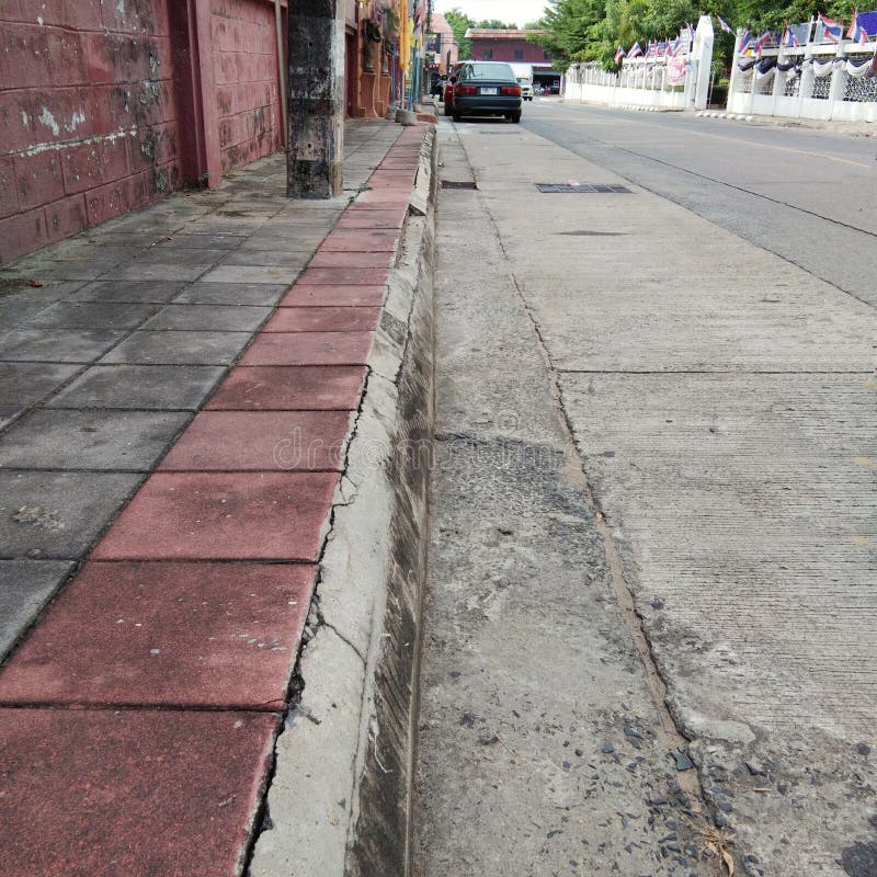 Footpath street stock image. Image of pedestrian, remind - 93200905
