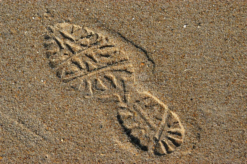 Footprint stock image. Image of feet, footprints, textures - 5585