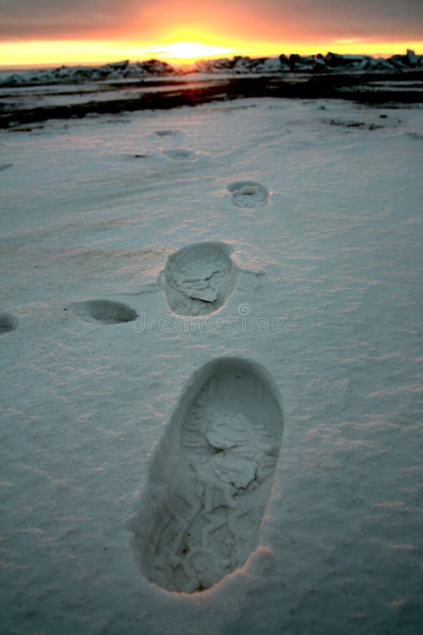 Footprint stock image. Image of clouds, hike, hope, footprint - 4411329