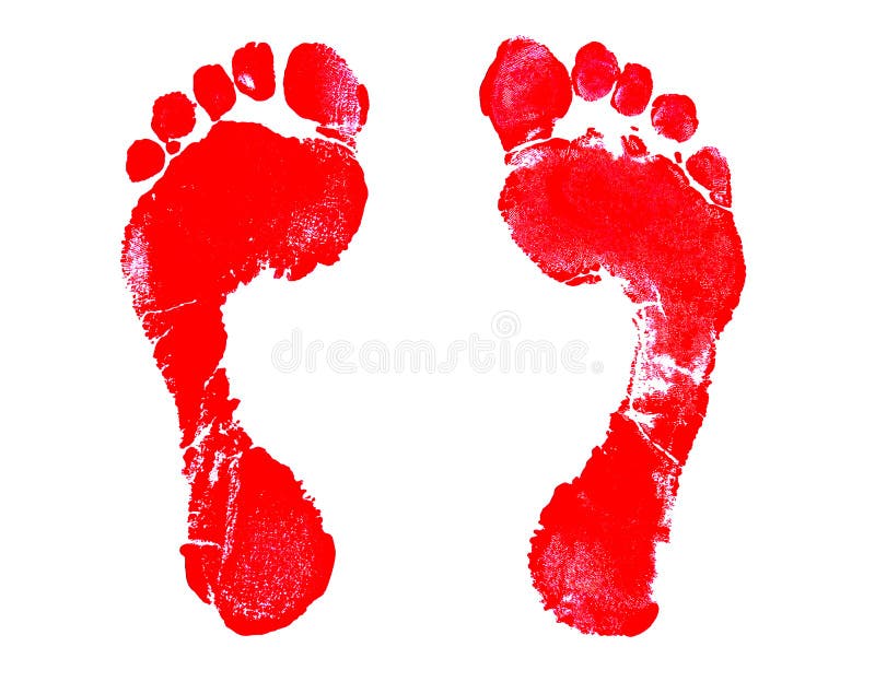 Footprint stock illustration. Illustration of mark, security - 495420