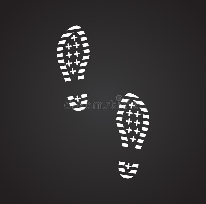 Trainer Footprint Stock Illustrations – 109 Trainer Footprint Stock ...