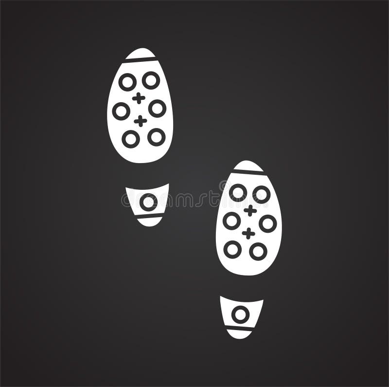 Trainer Footprint Stock Illustrations – 127 Trainer Footprint Stock ...