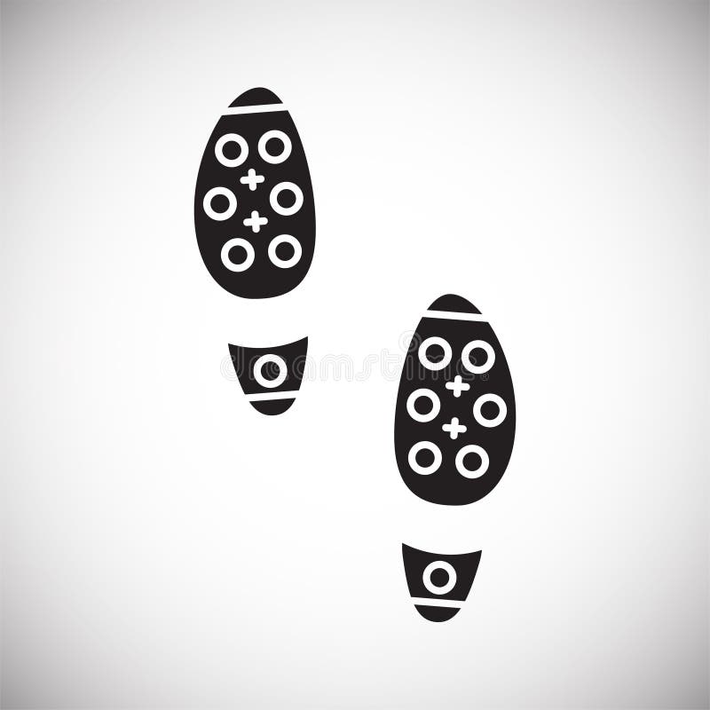 Trainer Footprint Stock Illustrations – 109 Trainer Footprint Stock ...