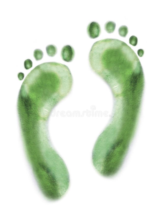 Coloured Footprints Stock Illustrations – 22 Coloured Footprints Stock ...