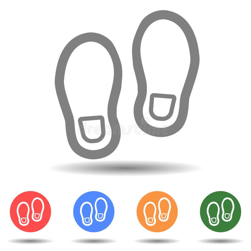 Trainer Footprint Stock Illustrations – 131 Trainer Footprint Stock ...