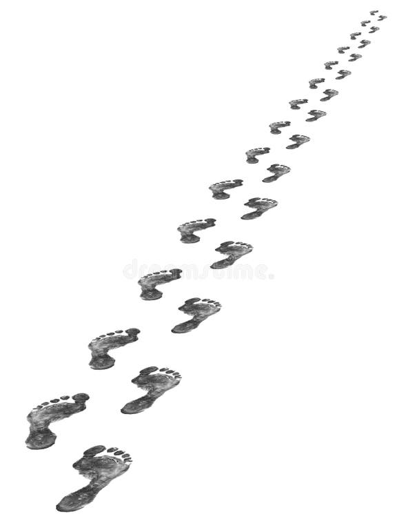 Running Footprints Stock Illustrations – 555 Running Footprints Stock ...