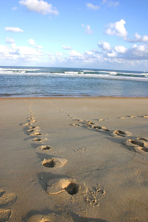 Footprints stock photo. Image of direction, cloud, nature - 1097612