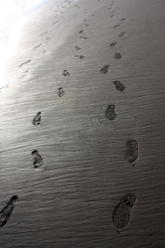 Footprints stock image. Image of play, holiday, wind - 25835355