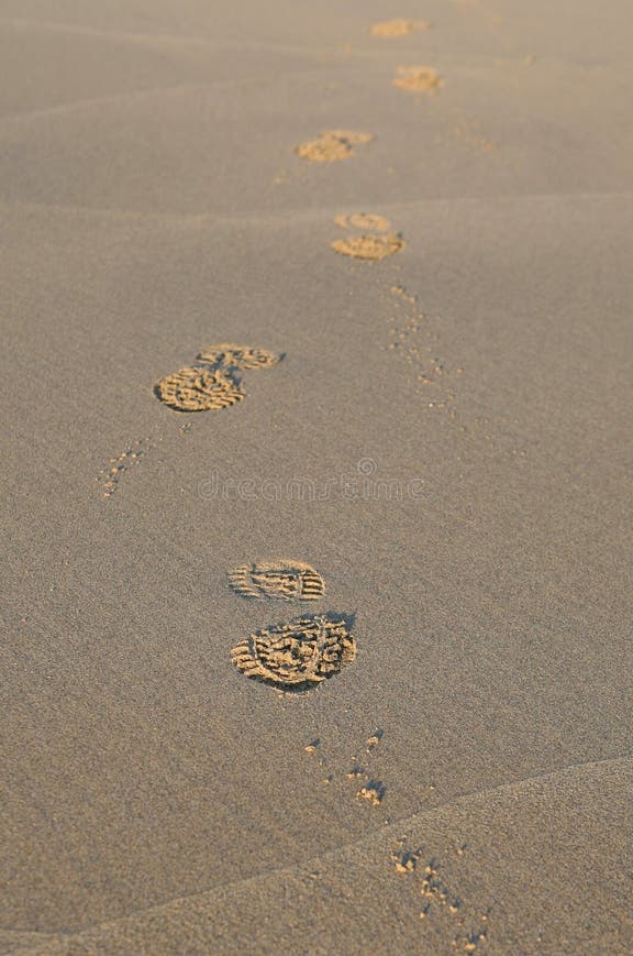 Footprints stock image. Image of hiking, walking, footprints - 3951477
