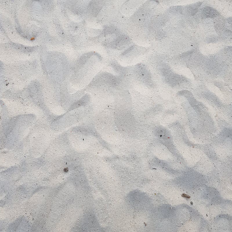 Fine White Sand Beach by the Sea Stock Image - Image of winter, asphalt ...