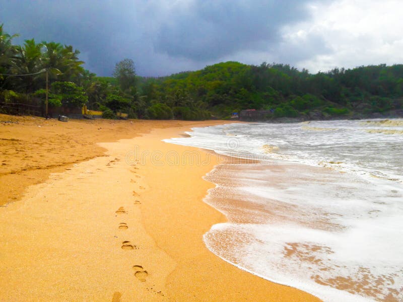 Footprints stock photo. Image of footprints, human, life - 77355330