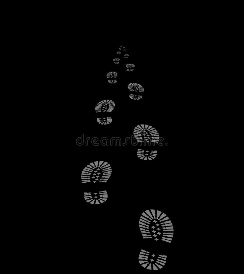 Footprints Perspective Stock Illustrations – 113 Footprints Perspective ...