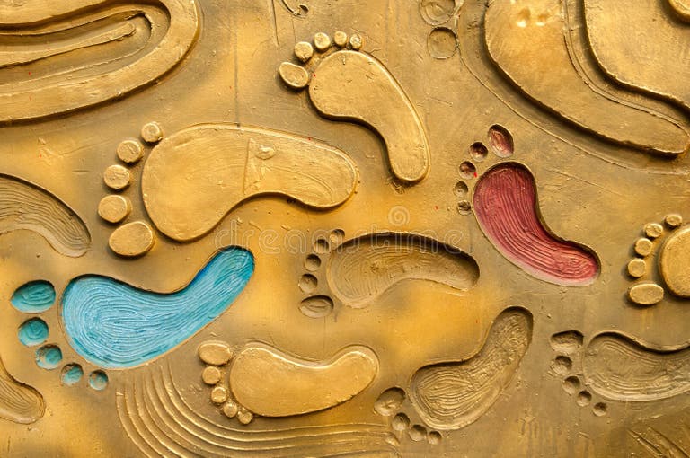 1,044 Gold Footprints Stock Photos - Free & Royalty-Free Stock Photos ...