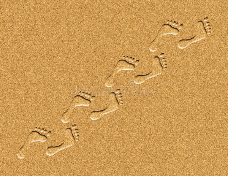 Footprints Walking Stock Illustrations – 6,709 Footprints Walking Stock ...