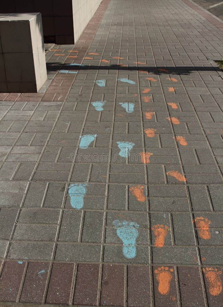 Child Following Footprints Stock Photos - Free & Royalty-Free Stock ...