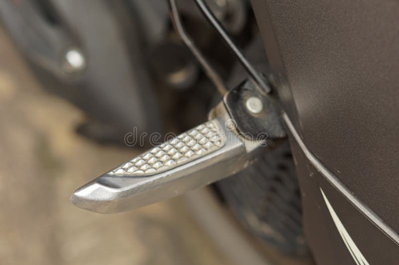 The Footrest on a Motorcycle or What is Commonly Called a Footstep ...