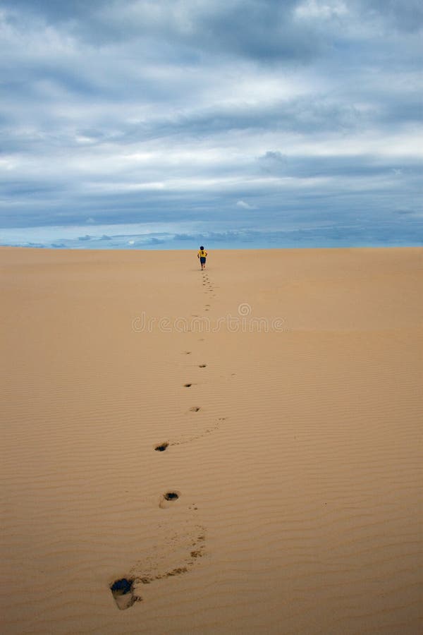 Footsteps Future stock image. Image of footsteps, sand - 27511785