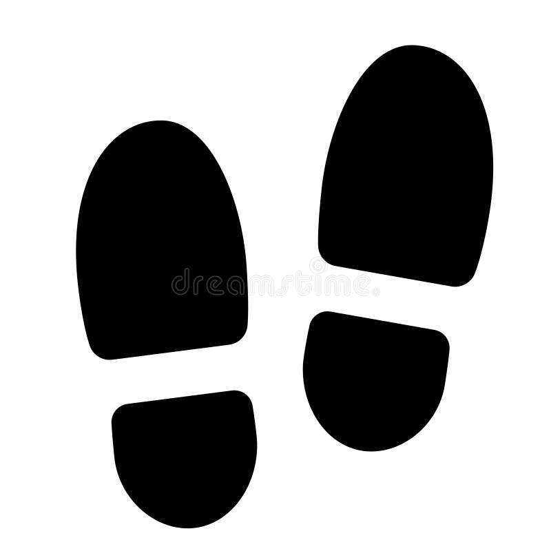 Footsteps Outline Stock Illustrations – 1,142 Footsteps Outline Stock ...