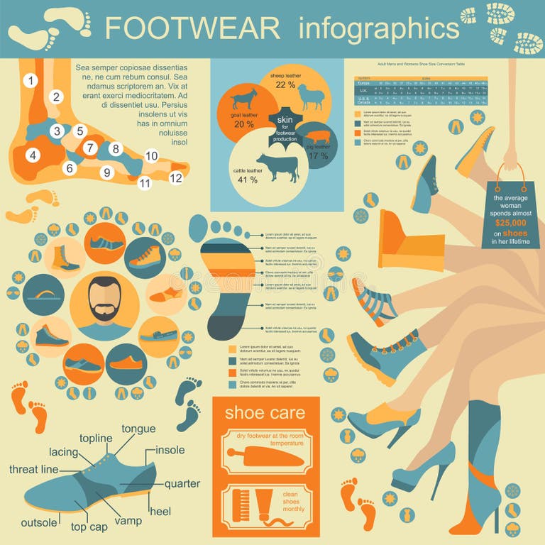 Footwear Elements Icons Stock Illustrations – 1,405 Footwear Elements ...