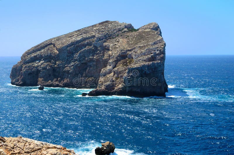 Foradada island stock image. Image of island, foradada - 20896521