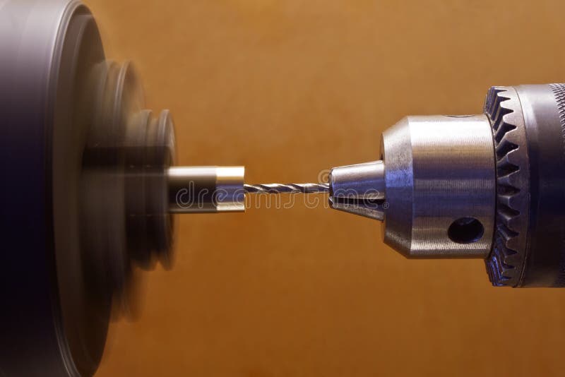 Forage Dans Le Tour De Rotation Image stock - Image du industrie ...