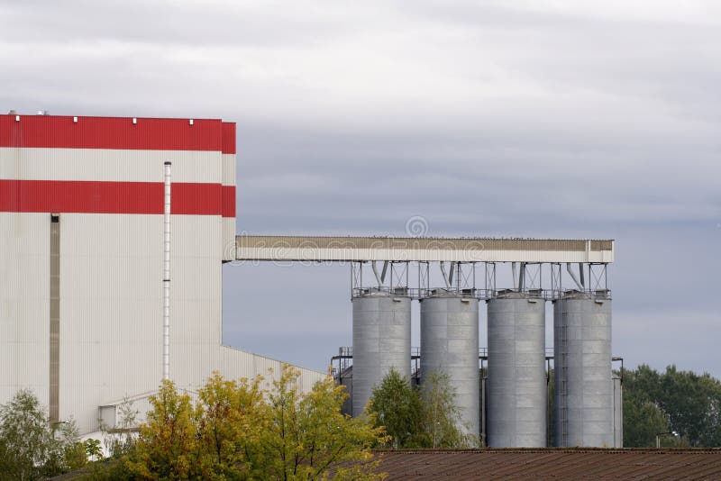 Forage factory stock image. Image of forage, industry - 3356877