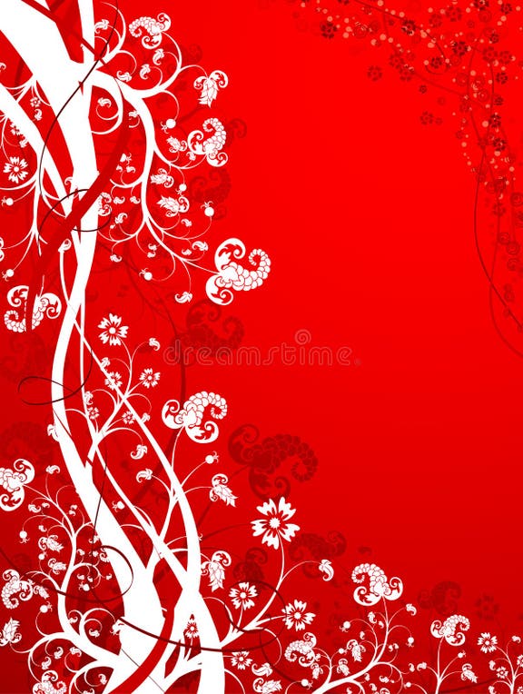 Foral background stock vector. Illustration of copy, flourishes - 1807095