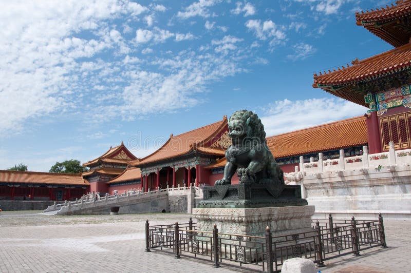 The Forbidden City stock photo. Image of culture, history - 10749296
