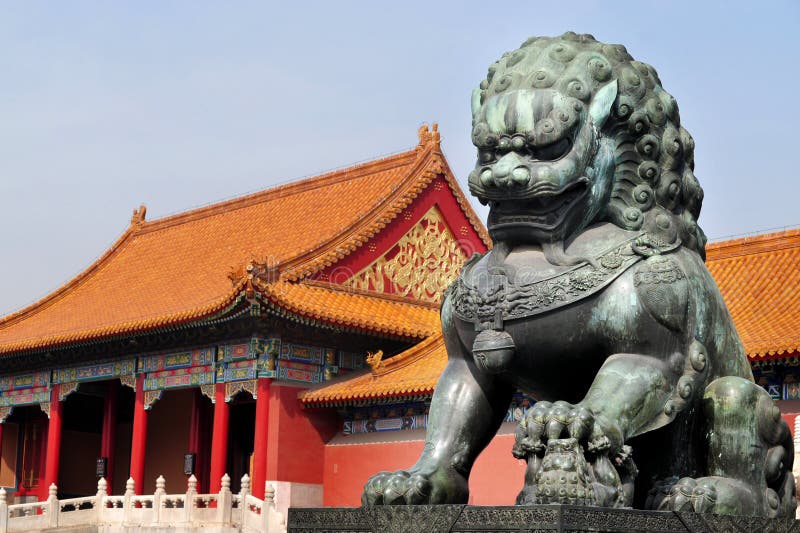 The Forbidden City stock photo. Image of dynasty, gate - 25180174