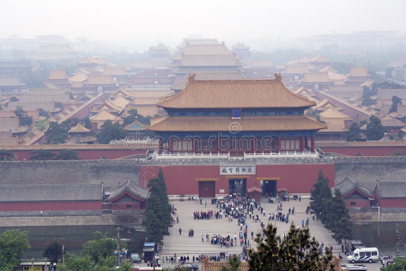 Forbidden City stock image. Image of ming, marvelous - 26094395