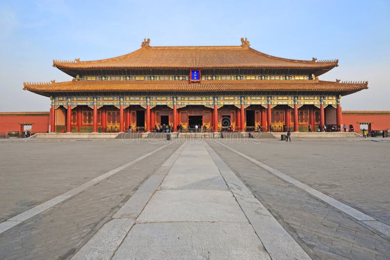 The Forbidden City (Gu Gong) Stock Photo - Image of forbidden, history ...