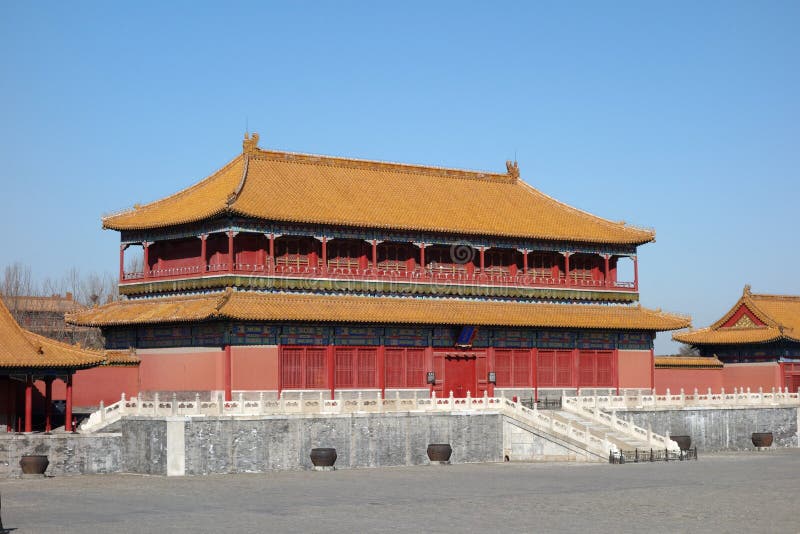 Building In The Forbidden City (Gu Gong) Stock Photo - Image of ...