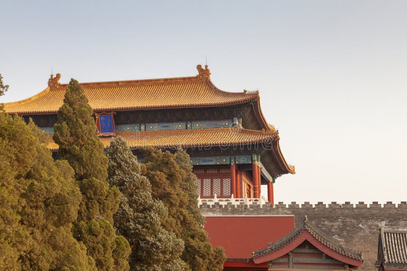 The Forbidden City Palace Complex in Beijing, the Capital of China ...