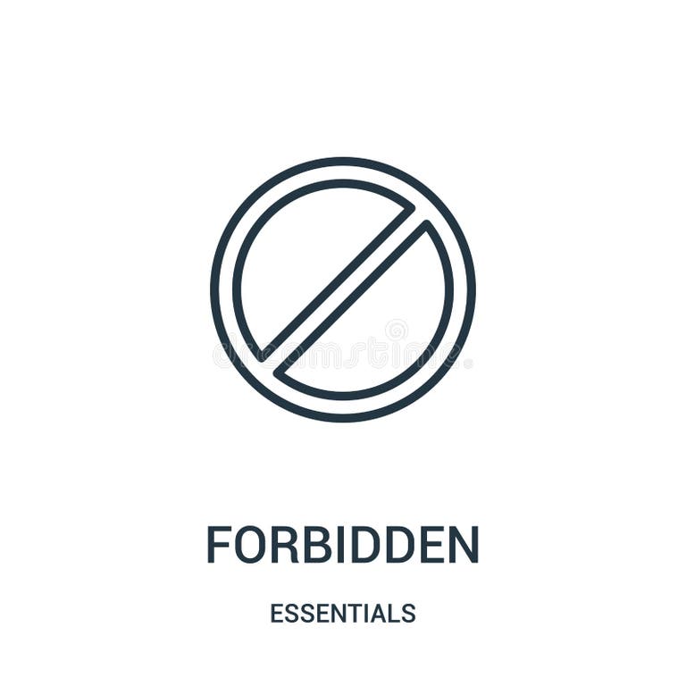 Forbidden Logo Stock Illustrations – 18,238 Forbidden Logo Stock ...