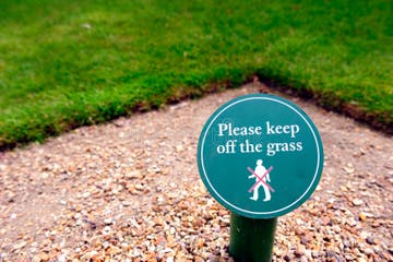 419 Sign Forbidden Walk Grass Stock Photos - Free & Royalty-Free Stock ...