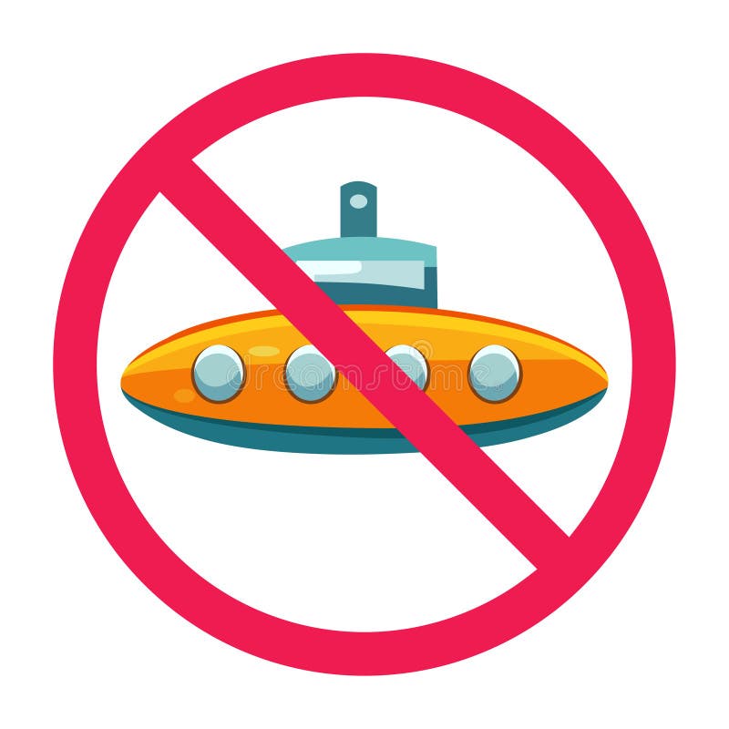 Forbidden Sign Red Stop Icon Stock Vector - Illustration of highway ...