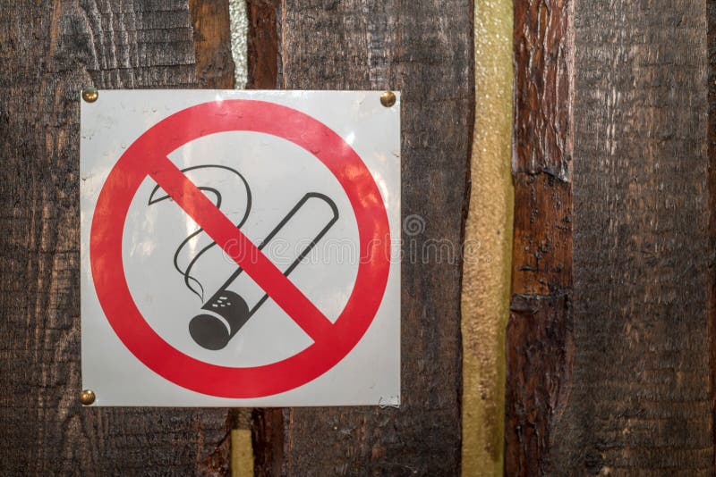 Forbidden smoking sign stock photo. Image of circle, abstain - 91250240