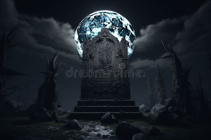 Forbidden Tombstone Engravings Forbidden Stock Illustration ...