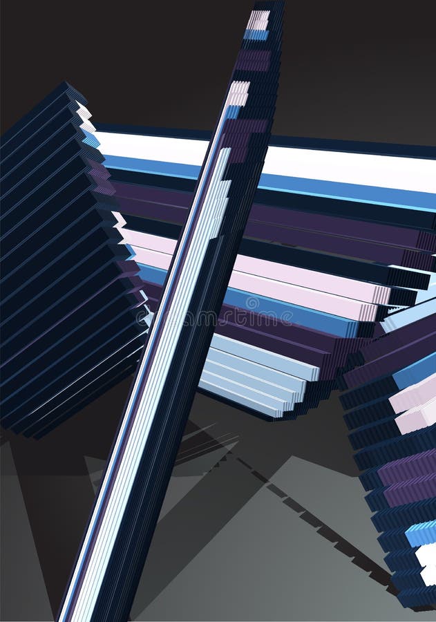 Force Design -abstract Background Stock Vector - Illustration of ...