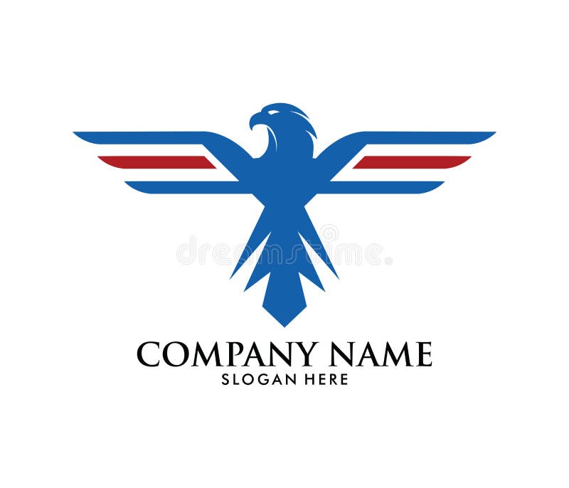 Force Freedom Strong Eagle Phoenix Vector Logo Design Stock ...