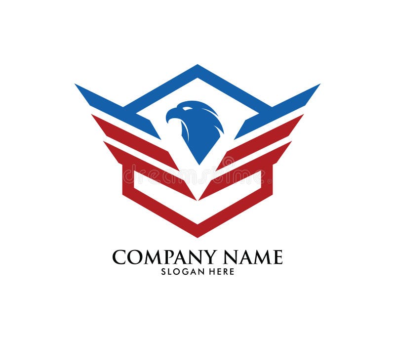 Force Freedom Strong Eagle Phoenix Vector Logo Design Stock ...