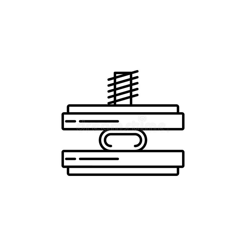 Force Icon. Element of Physics Science for Mobile Concept and Web Apps ...