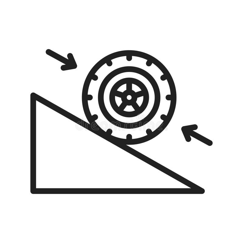 Force icon vector image. stock vector. Illustration of newton - 278305329