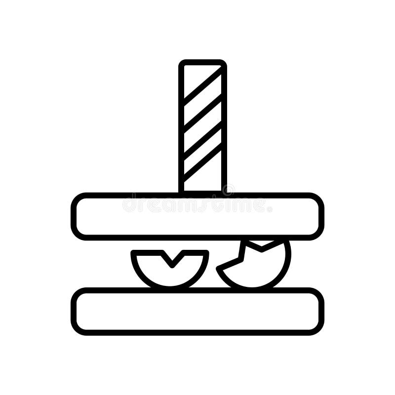 Force Icon Vector Isolated on White Background, Force Sign , Sign and ...