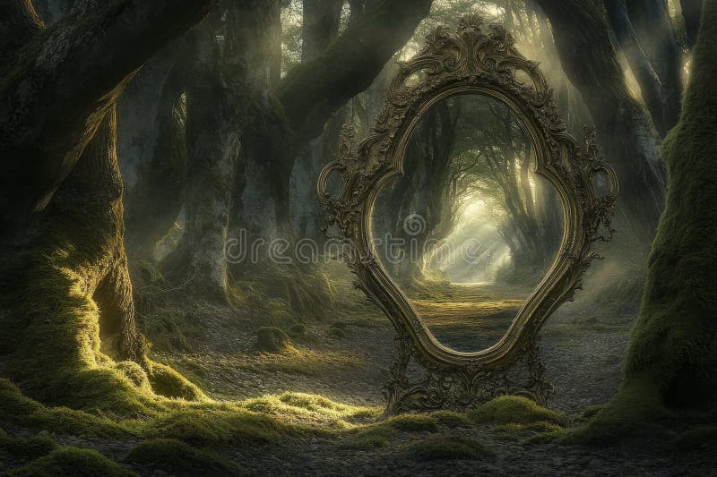 Forced Perspective is Utilized by a Magical Mirror in the Dark Forest ...