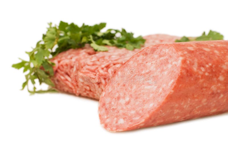 Forcemeat and sausage stock image. Image of forcemeat - 13156315
