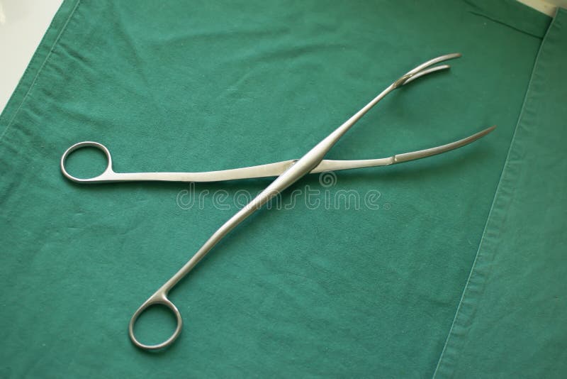 Forceps Transfer is a Device for Holding Wounds Stock Photo - Image of ...
