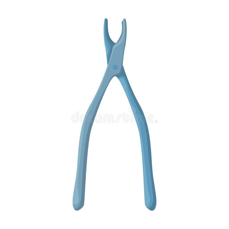 Steel Surgical Forceps Icon Isolated Stock Illustrations – 590 Steel ...