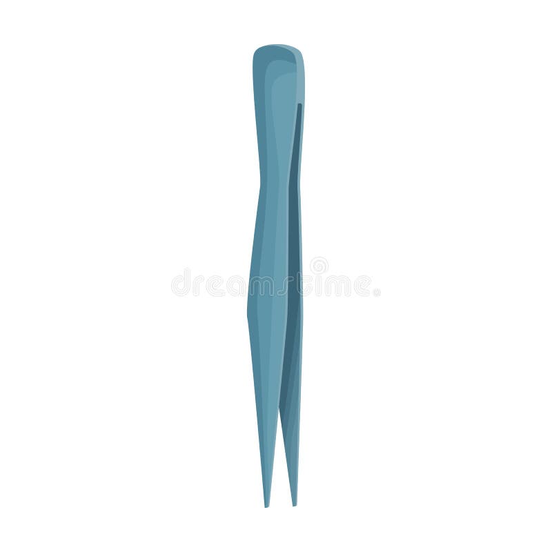 Forceps Vector Icon.Cartoon Vector Icon Isolated on White Background ...